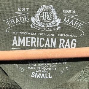 American Rag | Tops | American Rag Quarter Zip Hoodie | Poshmark